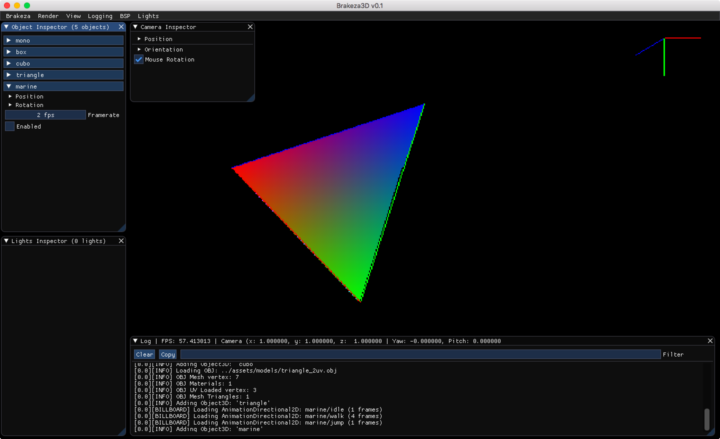 Rasterización del triángulo - Brakeza3D